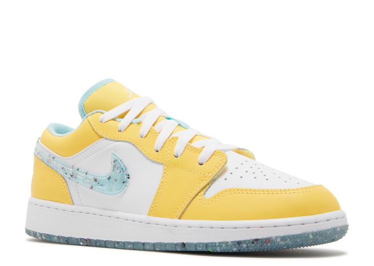 Air Jordan 1 SE GS 'Recycled Grind' - Air Jordan - DX4375 800 - citron ...