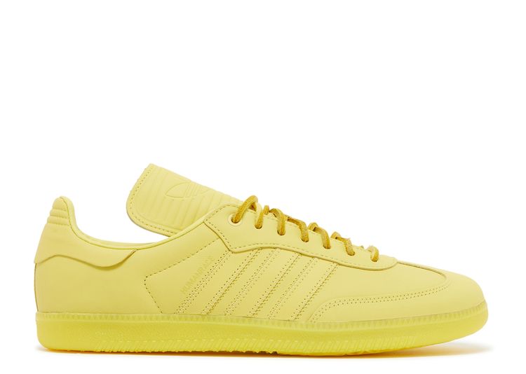 Pharrell X Samba Human Race 'Yellow' - Adidas - IE7292 - light yellow ...