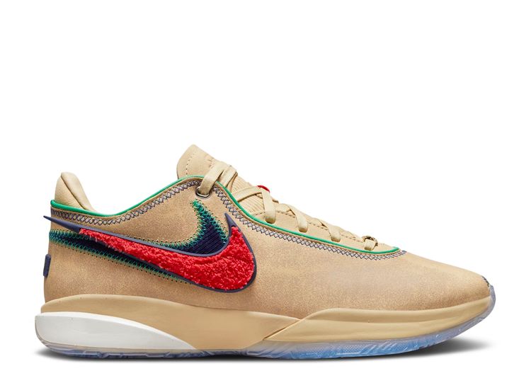 LeBron 20 'Four Horsemen' - Nike - DV9090 200 - sesame/light crimson ...