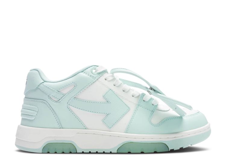 Off White Out Of Office 'White Mint' - Off White - OMIA189F22LEA001 ...