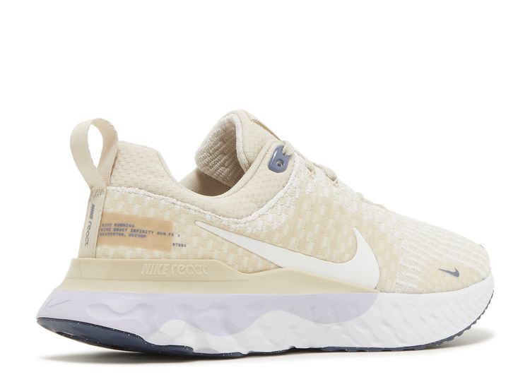Wmns React Infinity Run Flyknit 3 'Oatmeal' - Nike - DZ3016 101 - oatmeal/white/oxygen purple ...
