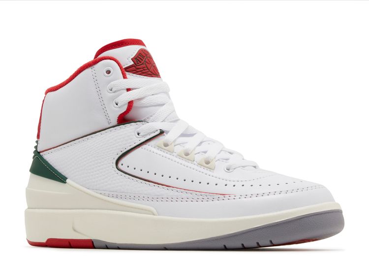 Air Jordan 2 Retro GS 'Origins' - Air Jordan - DQ8562 101 - white/fire ...