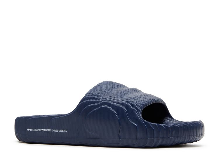 Adilette 22 Slides 'Dark Blue' - Adidas - IG7497 - dark blue/cloud ...