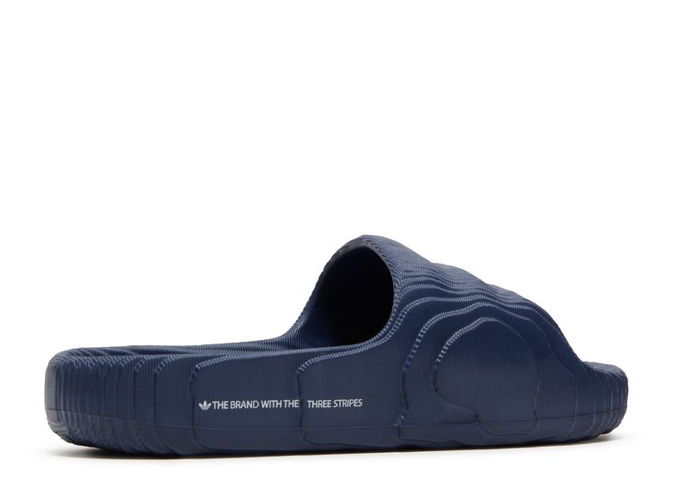 Adilette 22 Slides 'Dark Blue' - Adidas - IG7497 - dark blue/cloud ...
