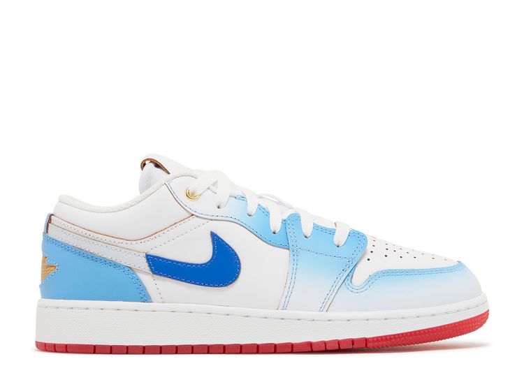 Air Jordan 1 Low SE GS 'Blue Gradient' - Air Jordan - FN8895 141 ...