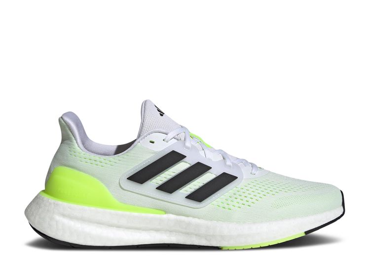 PureBoost 23 'White Lucid Lemon' - Adidas - IF2379 - cloud white/core ...