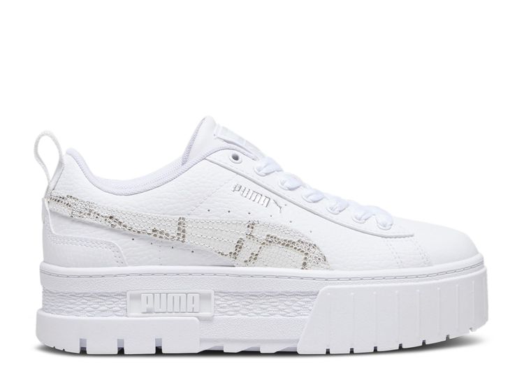 Mayze Big Kid 'Snakeskin' - Puma - 392917 01 - white/feather grey ...