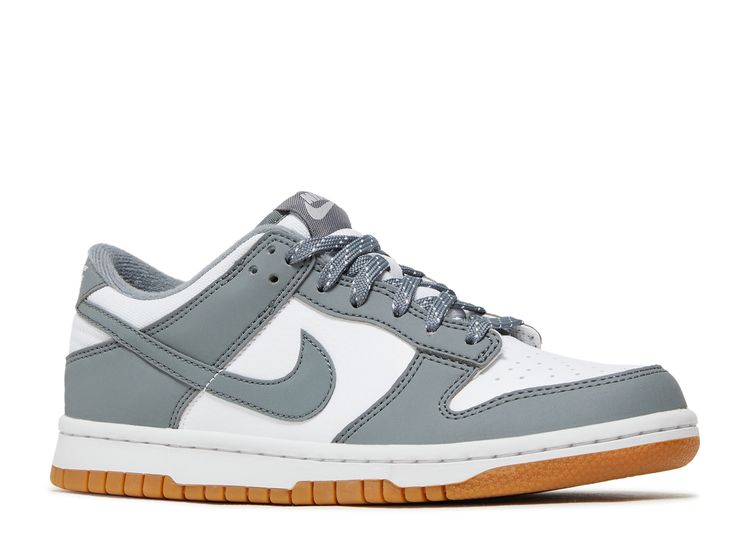 Dunk Low GS 'Reflective Grey' - Nike - FV0374 100 - white/smoke grey ...