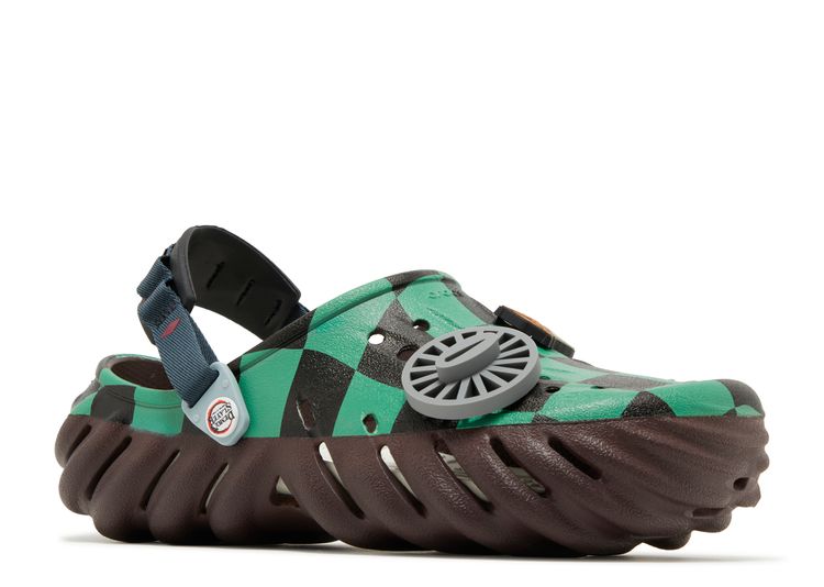Demon Slayer X Echo Clog 'Tanjiro' - Crocs - 209317 2ZH - green/brown ...