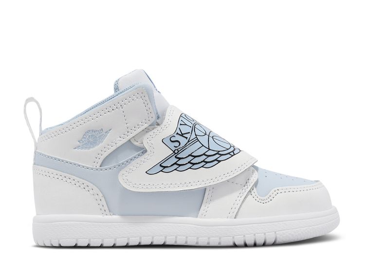 Sky Jordan 1 TD 'Blue Tint' - Air Jordan - BQ7196 411 - blue tint/white ...