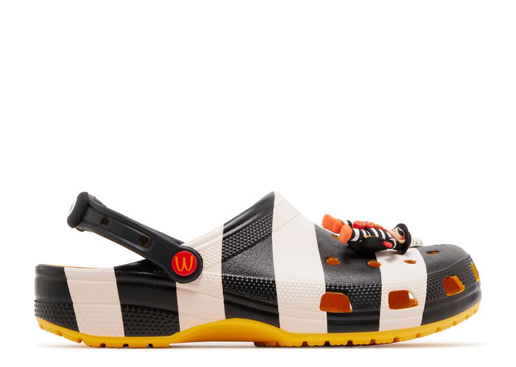 McDonald's X Classic Clog 'Hamburglar' - Crocs - 209393 066 - black/white/yellow | Flight Club