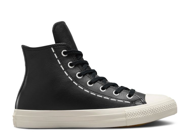 Wmns Chuck Taylor All Star High 'Bold Stitch Black' - Converse ...