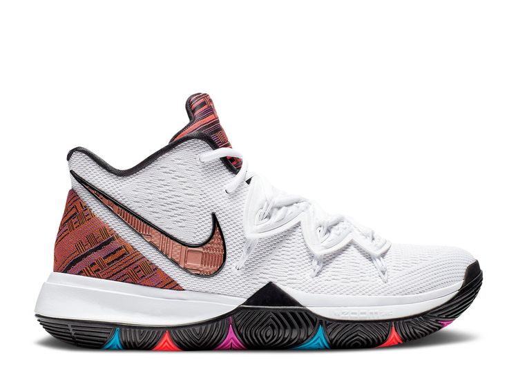 Kyrie 5 EP 'Black History Month' - Nike - BQ6238 100 - white/metallic ...