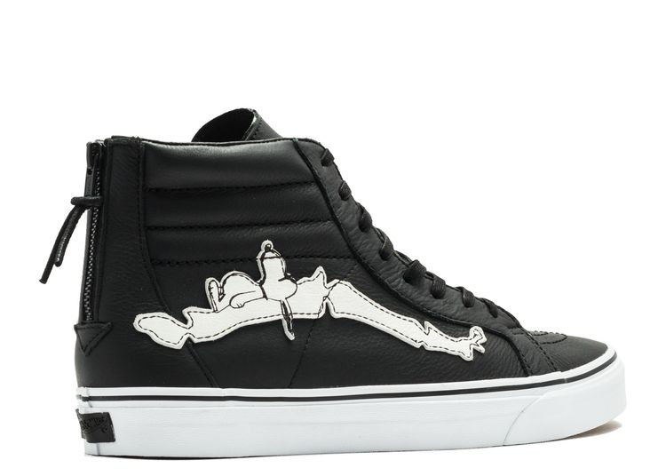 Blends X Peanuts X Sk8 Hi Reissue Zip 'Snoopy Bones' - Vans ...