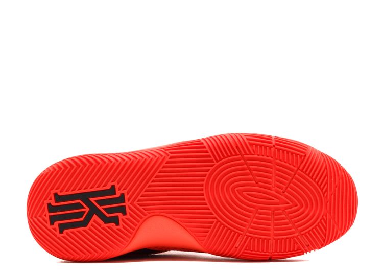 Kyrie 2 GS 'Inferno' - Nike - 826673 680 - bright crimson/atomic orange ...