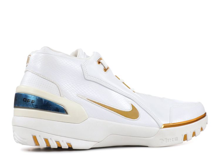 Air Zoom Generation 'Gold Medal' Sample - Nike - BAM026M37 - white/gold ...