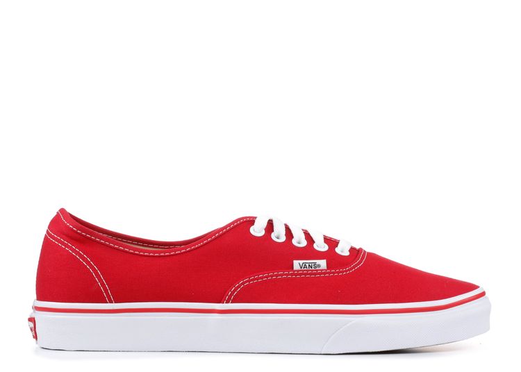 Authentic 'Red' - Vans - VN0EE3RED - red | Flight Club