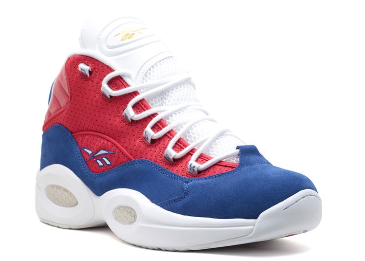 Question Mid 'Banner' - Reebok - M46120 - red/royal/white/gold met ...