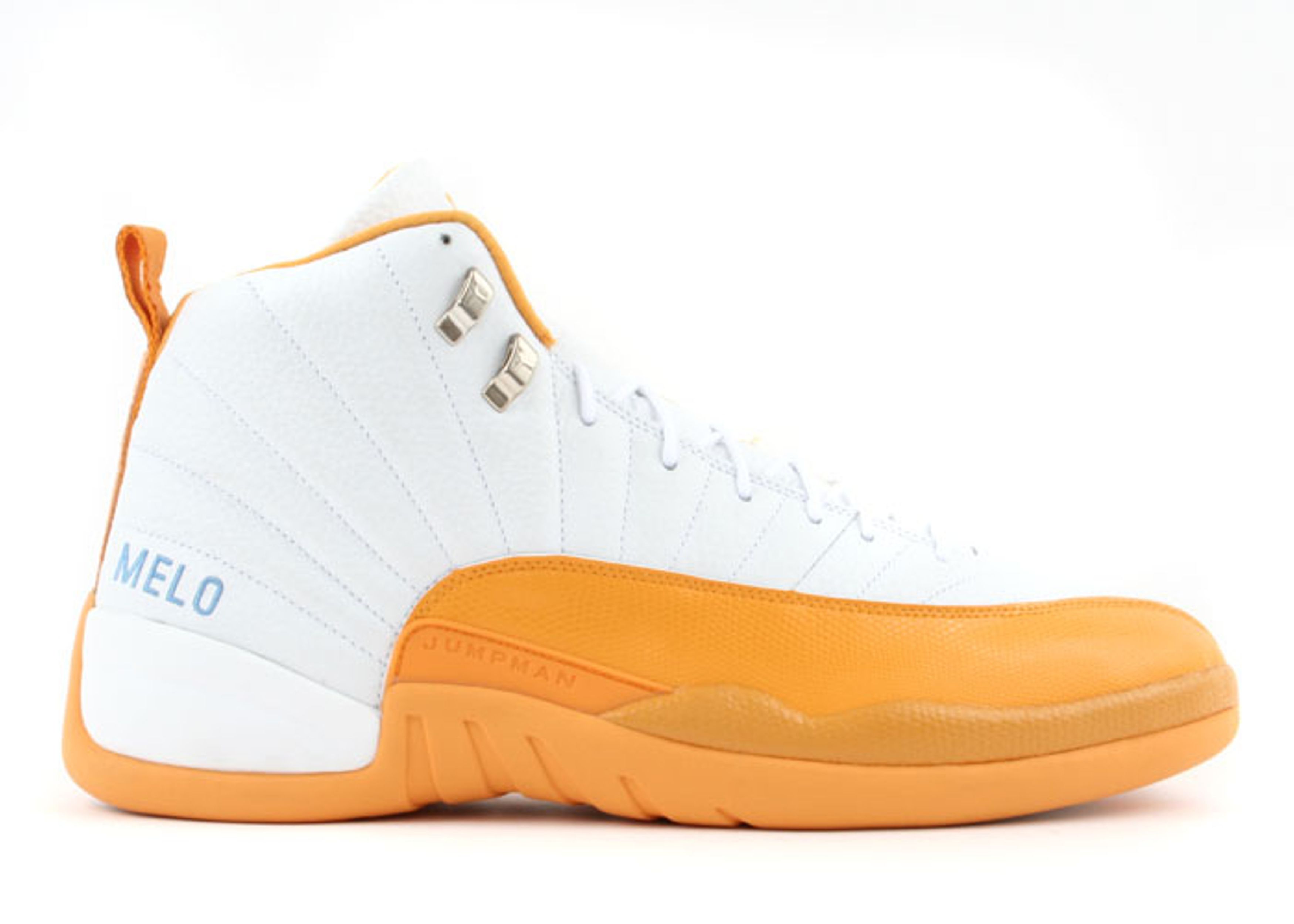 Carmelo Shoe Yellow White The Air Jordan 12 "Melo" Honors Carmelo