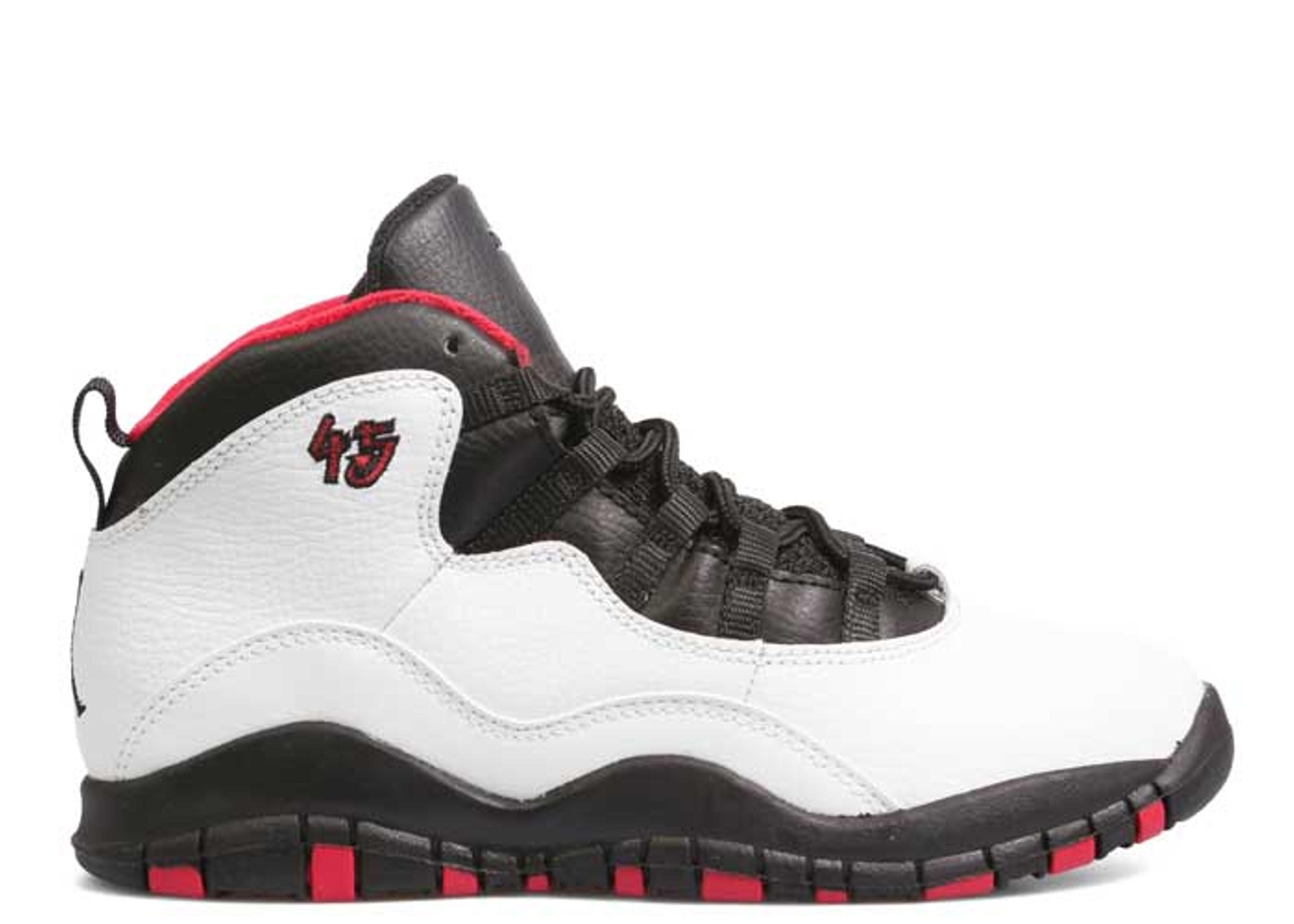 Air Jordan 10 Retro PS - Air Jordan - 310807 102 - white/black-true red ...