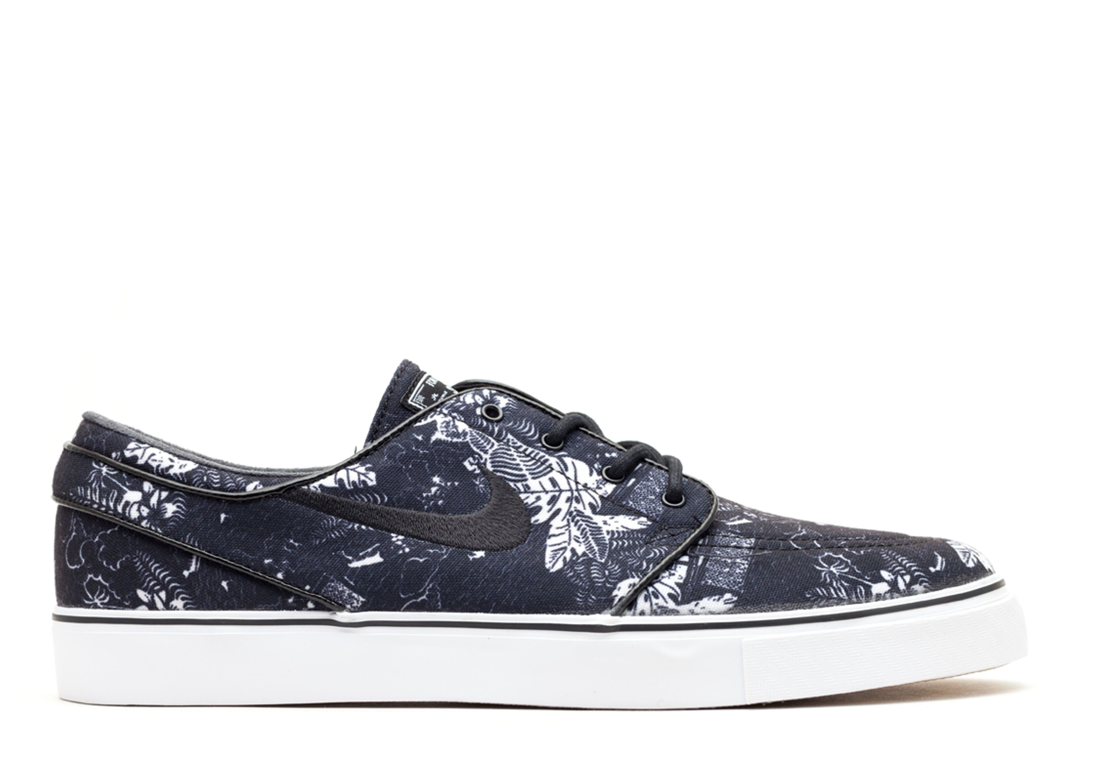 Black Floral Janoskis Nike SB Zoom Stefan Janoski (Digital Floral)