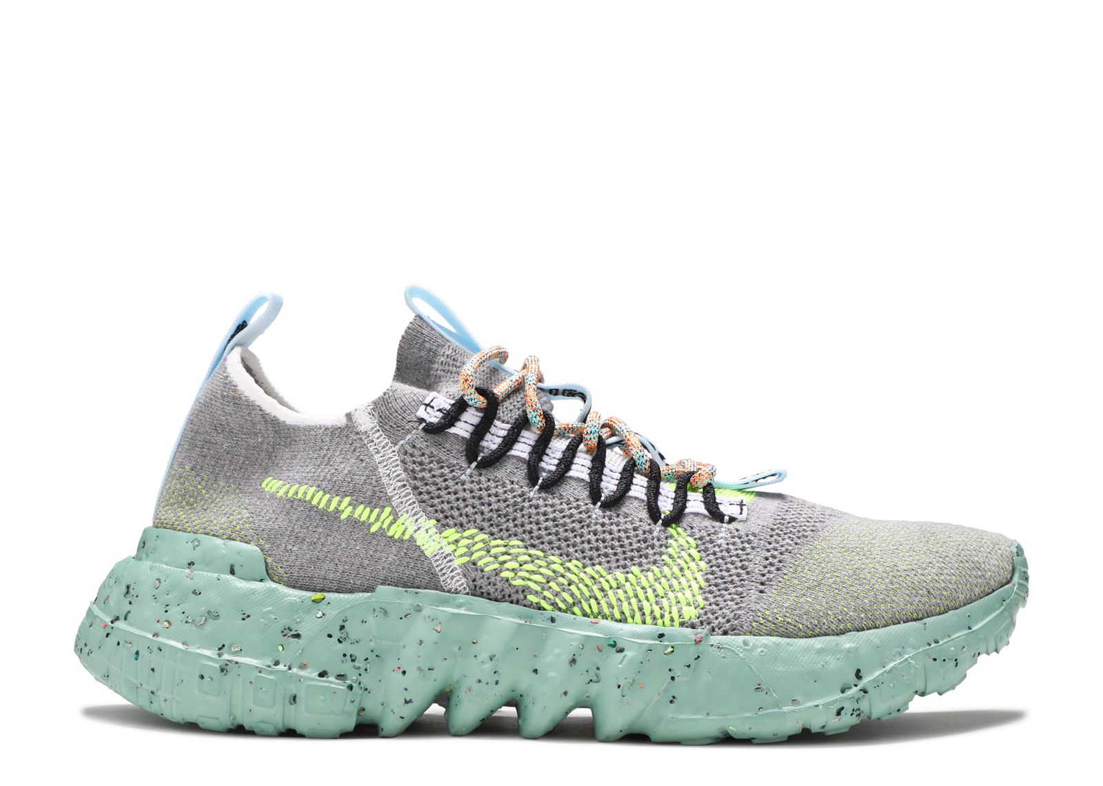 Space Hippie 01 'Healing Jade' - Nike - DJ3056 002 - wolf grey/volt ...