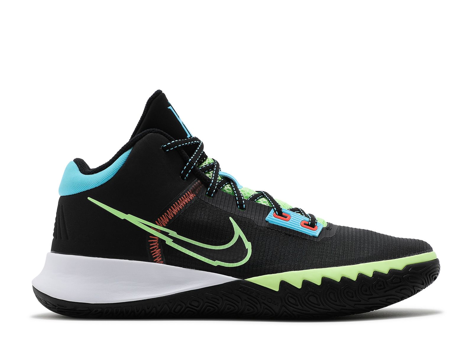 Kyrie Flytrap 4 'Black Lime Glow' - Nike - CT1972 003 - black/lagoon ...