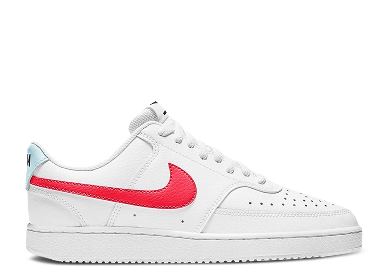 Wmns Court Vision Low 'White Bright Crimson' - Nike - CD5434 106 ...