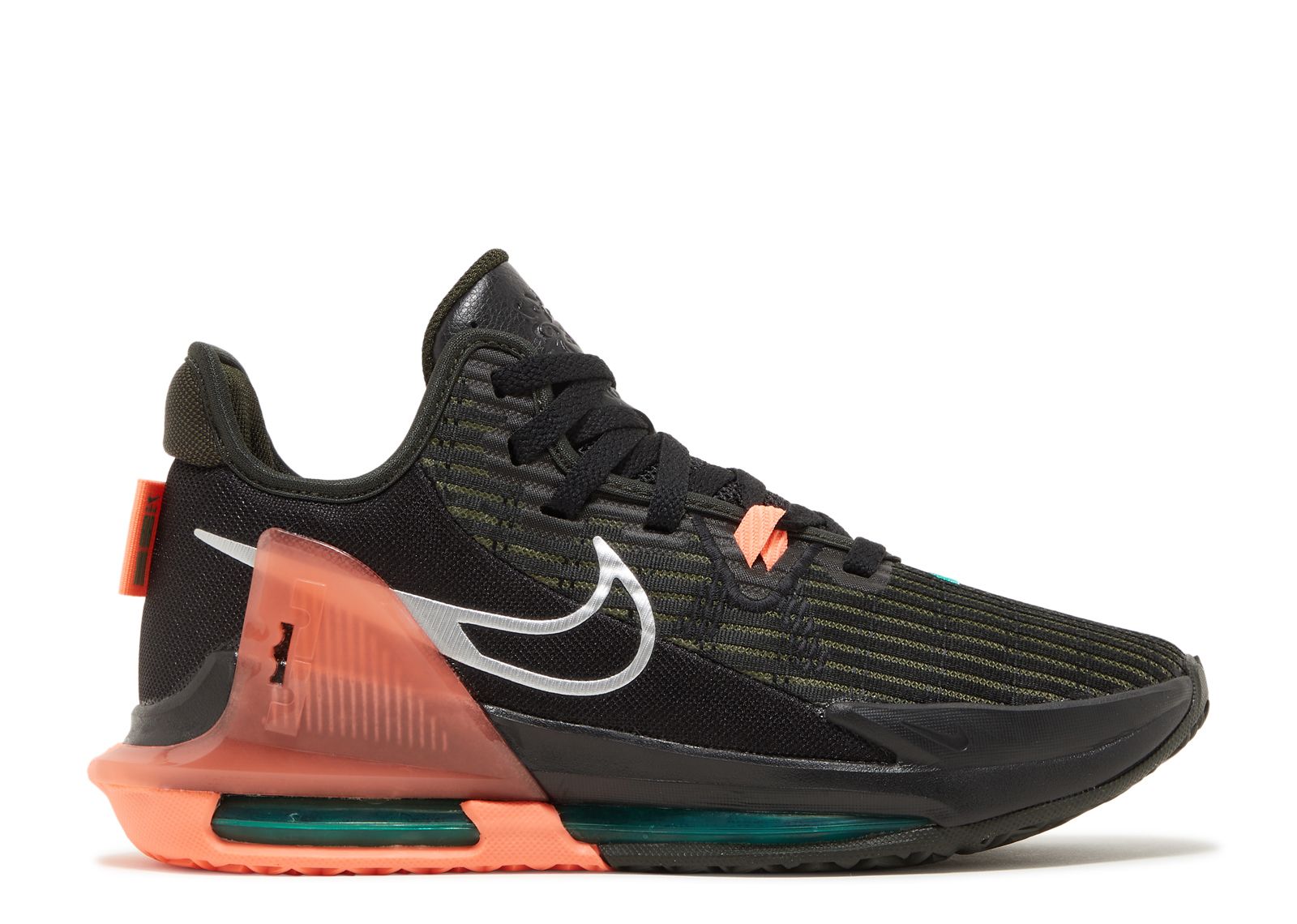 LeBron Witness 6 'Black Sequoia Crimson Pulse' - Nike - CZ4052 001 ...