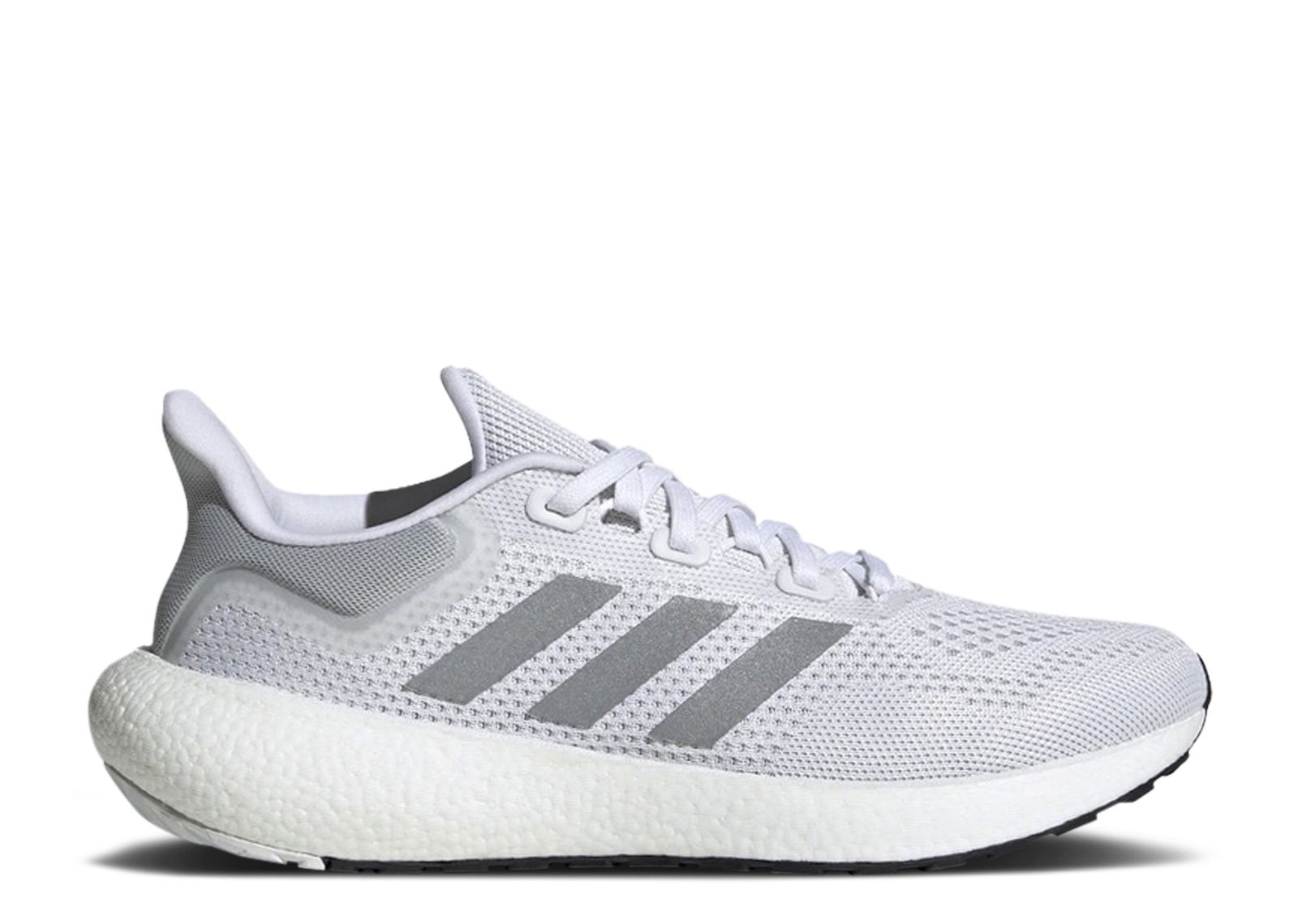 Wmns PureBoost Jet 'White Silver Metallic' - Adidas - GW0906 - footwear ...
