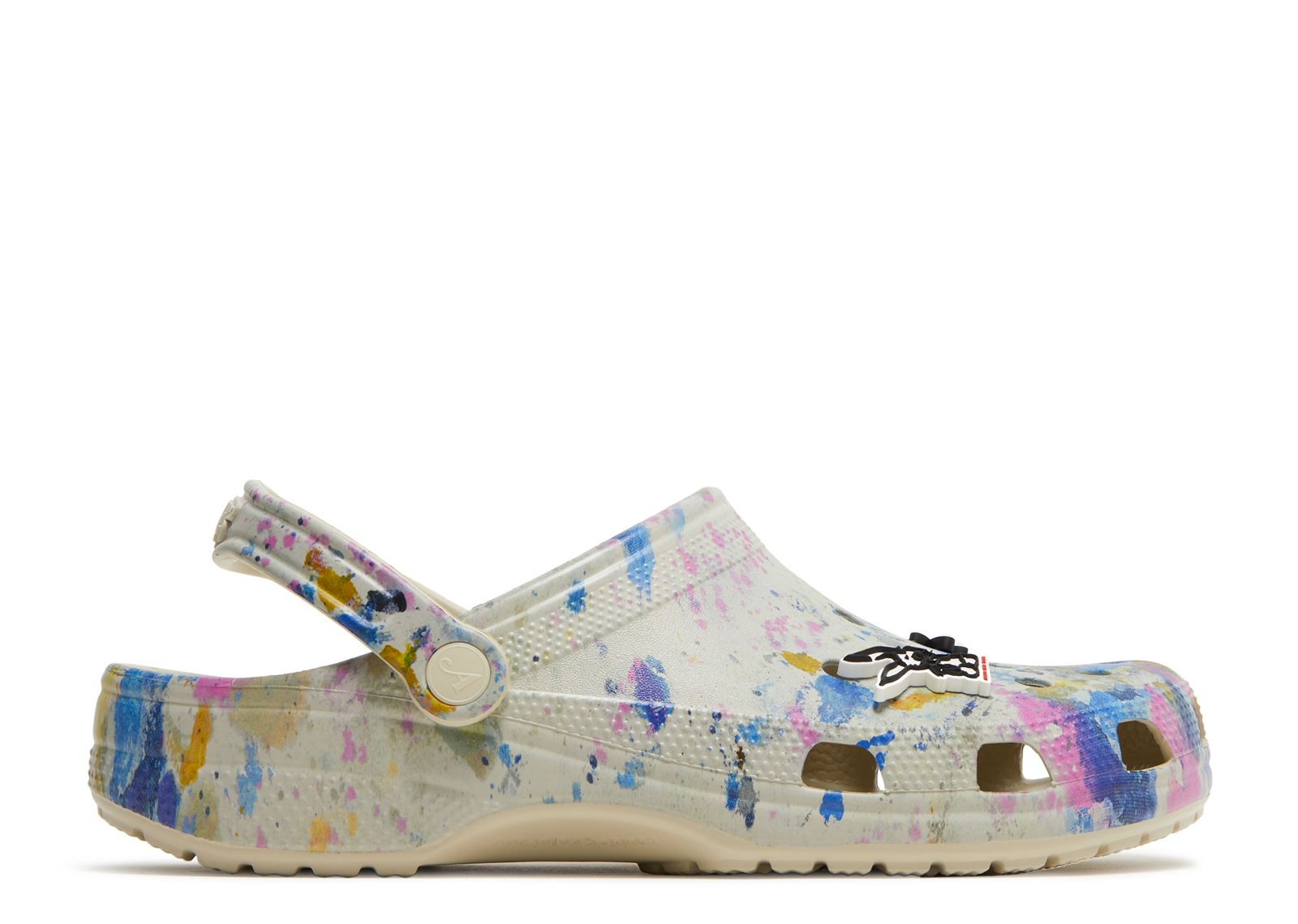 Awake NY X Classic Clog 'Paint Drip' - Crocs - 207943 90H - white/multi ...