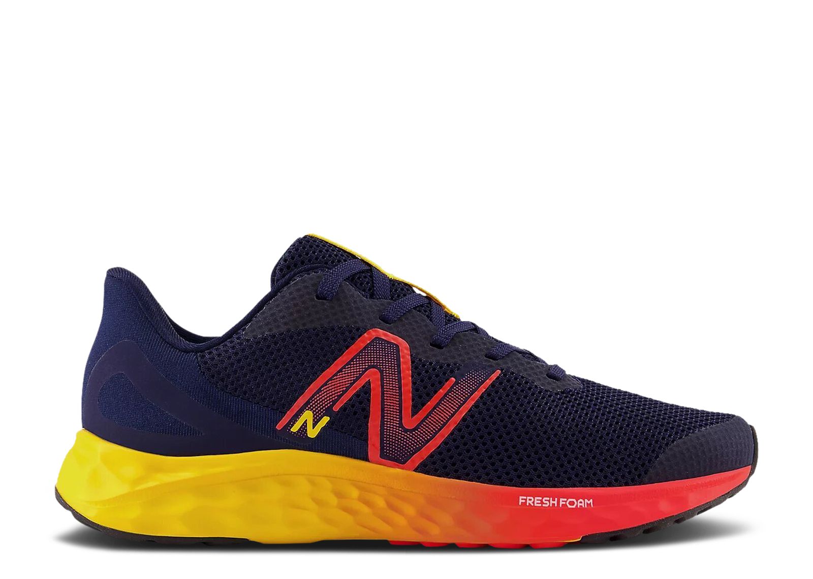 Fresh Foam Arishi V4 Big Kid Wide 'Navy Red Egg Yolk' - New Balance ...