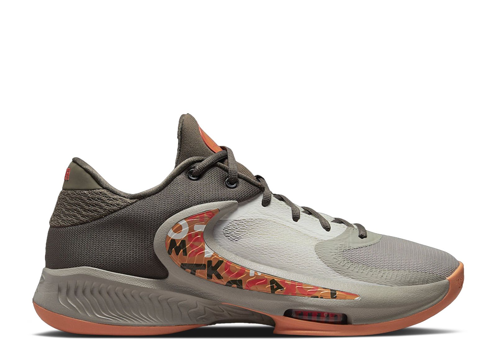 Zoom Freak 4 EP 'Letter Bros' - Nike - DJ6148 003 - ironstone/orange ...
