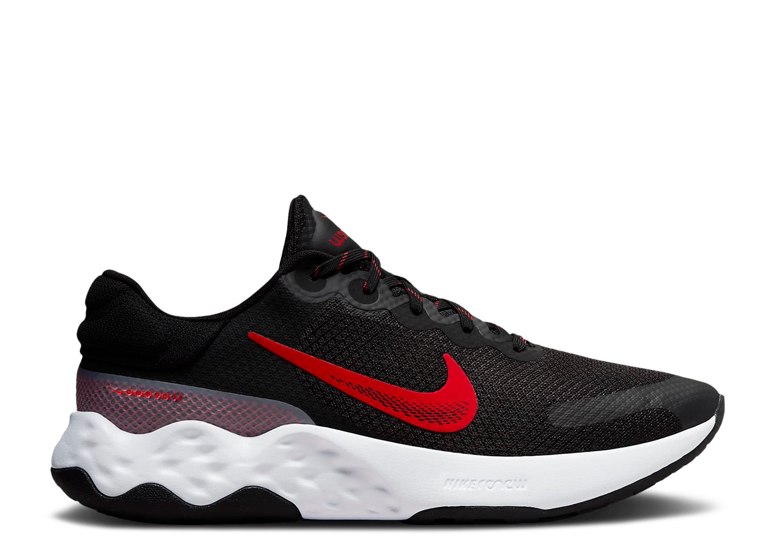 Renew Ride 3 'Black University Red' - Nike - DC8185 002 - black/white ...