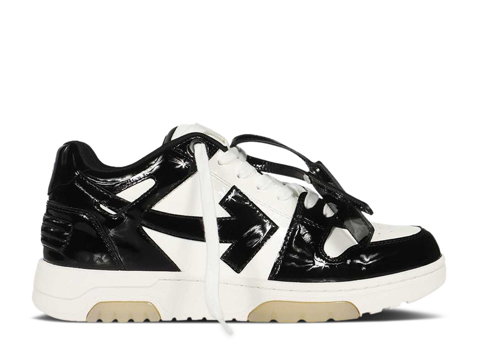 Off White Out Of Office 'White Black' - Off White - OMIA189F22LEA006 ...