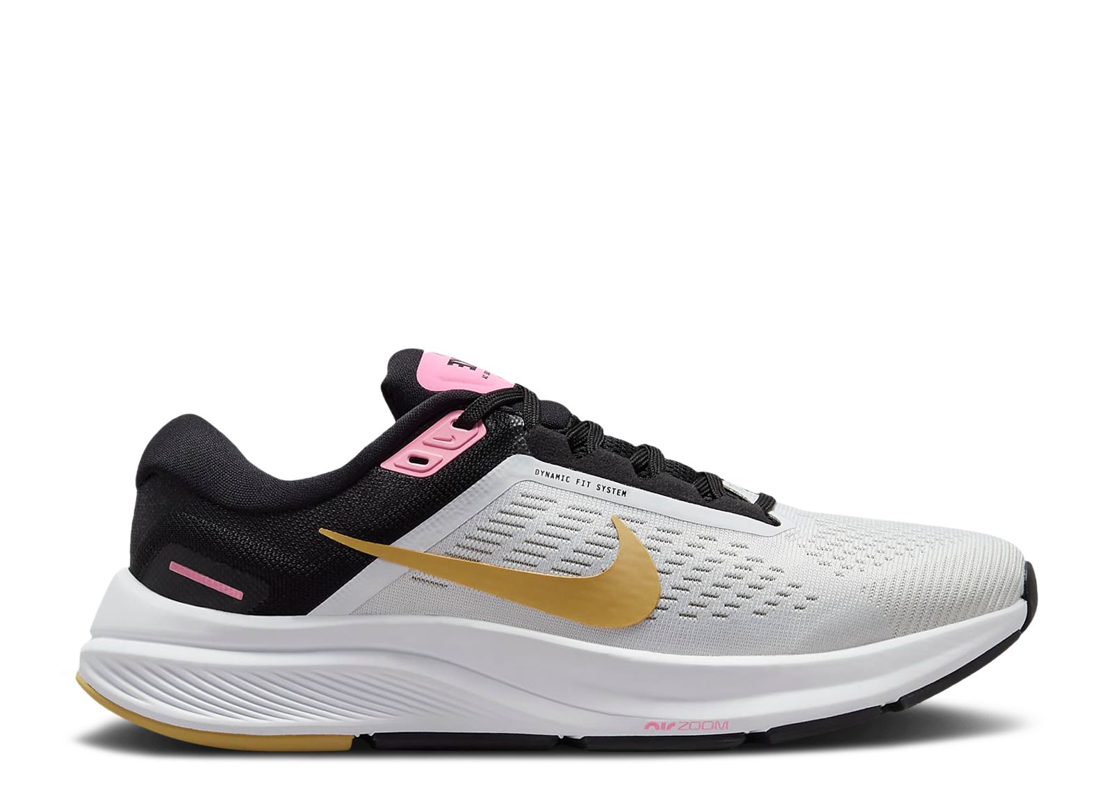 Wmns Air Zoom Structure 24 'White Black Wheat Gold' - Nike - DA8570 106 ...