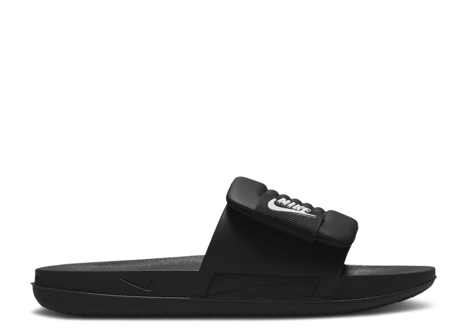 Wmns Offcourt Adjust Slide 'Black White' - Nike - DV1033 002 - black ...