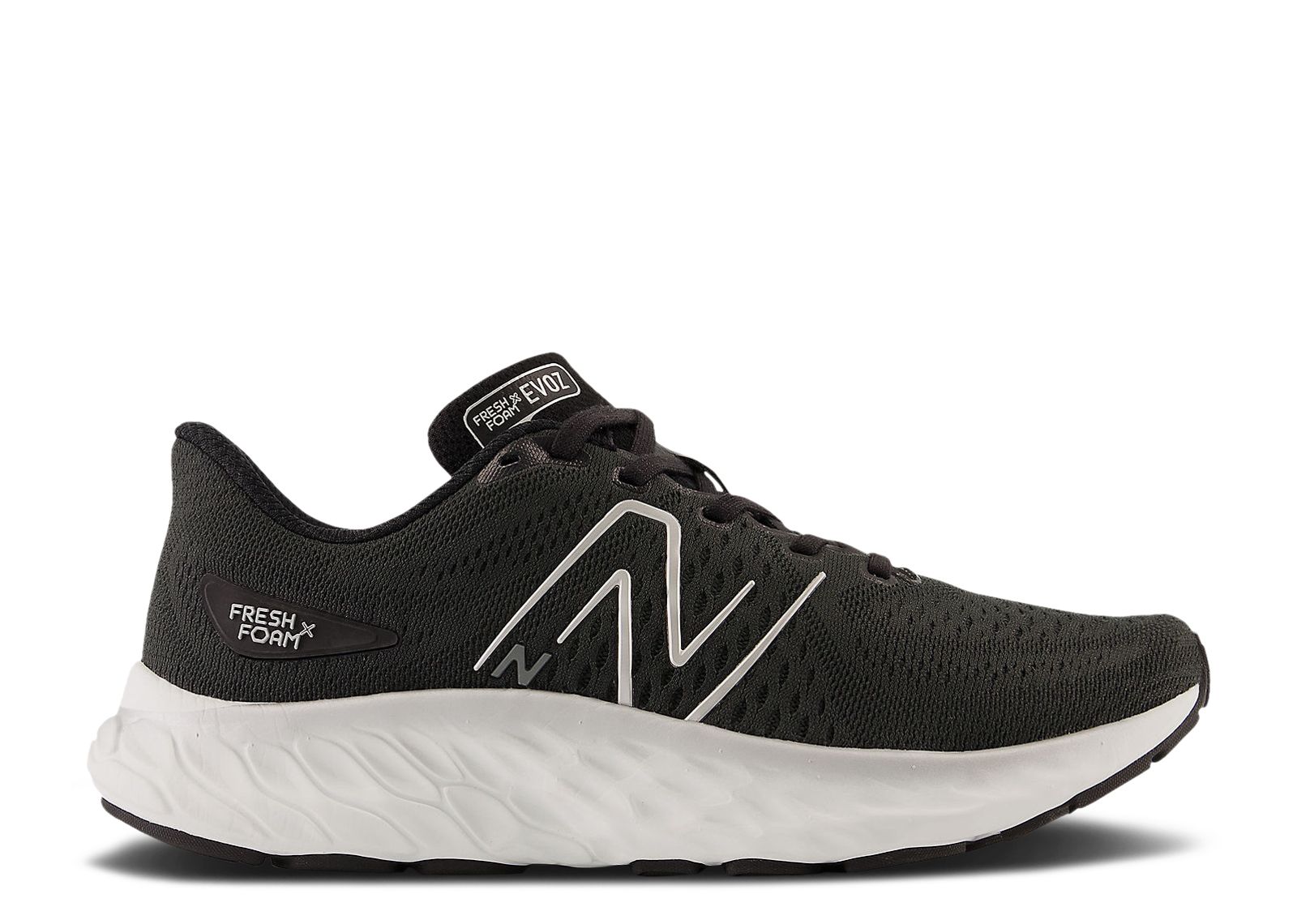 New Balance Wmns Fresh Foam X EVOZ V3 Wide 'Black Metallic Silver ...