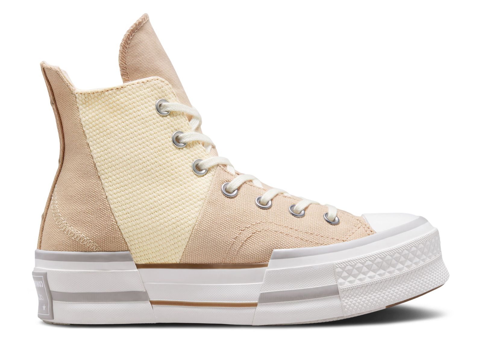 Chuck 70 Plus High 'Colorblock Oat Milk' - Converse - A03498C - oat ...