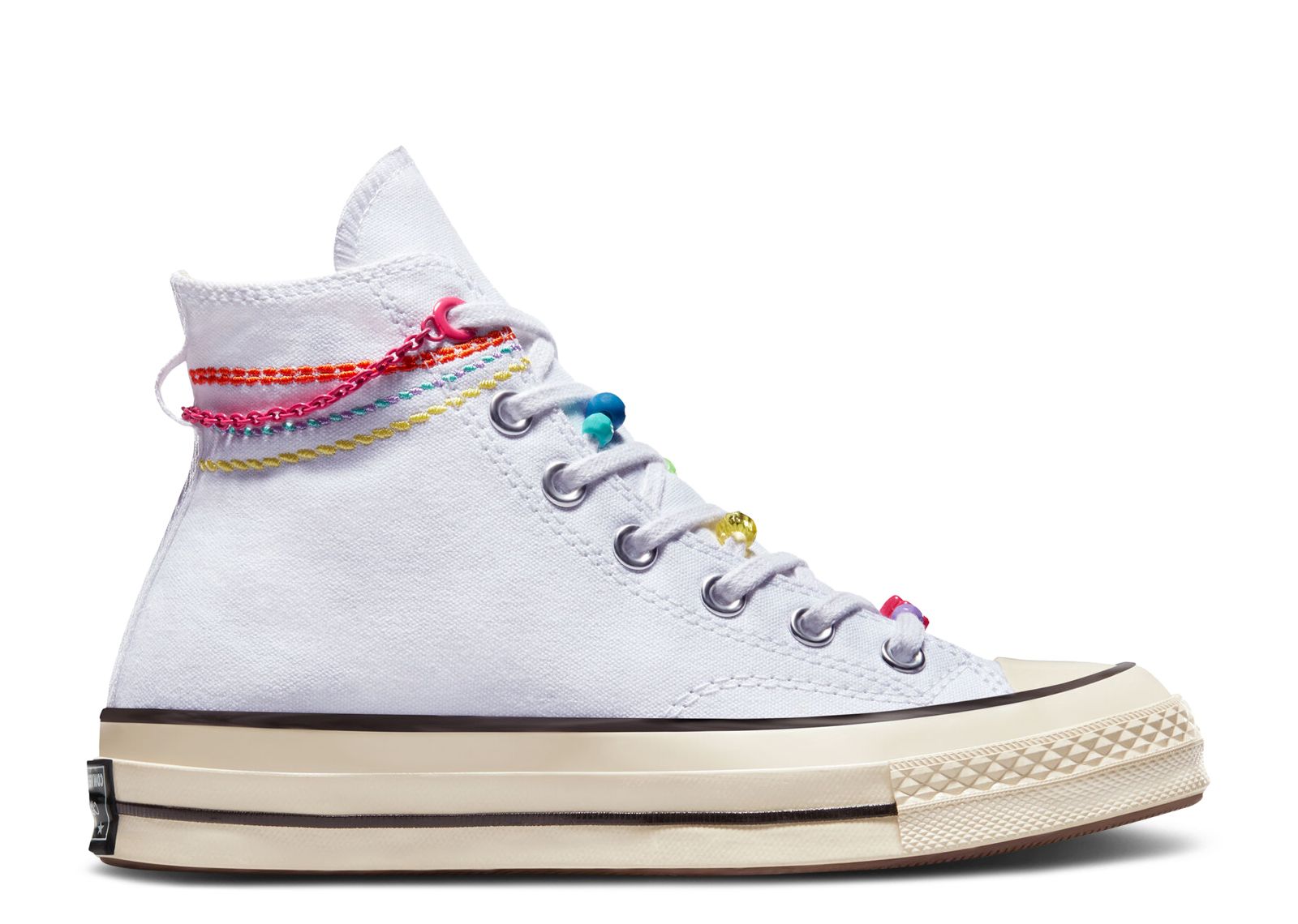 Wmns Chuck 70 High 'Embroidered Bracelet' - Converse - A06845C - white ...