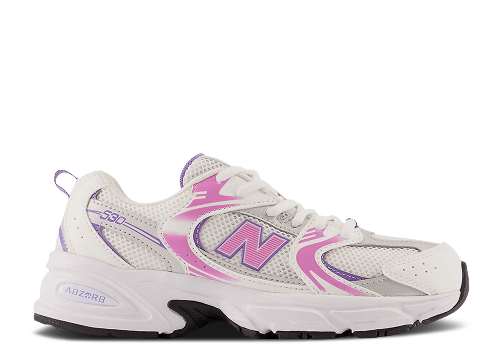 530 Big Kid 'White Raspberry' - New Balance - GR530AG - white/pink ...