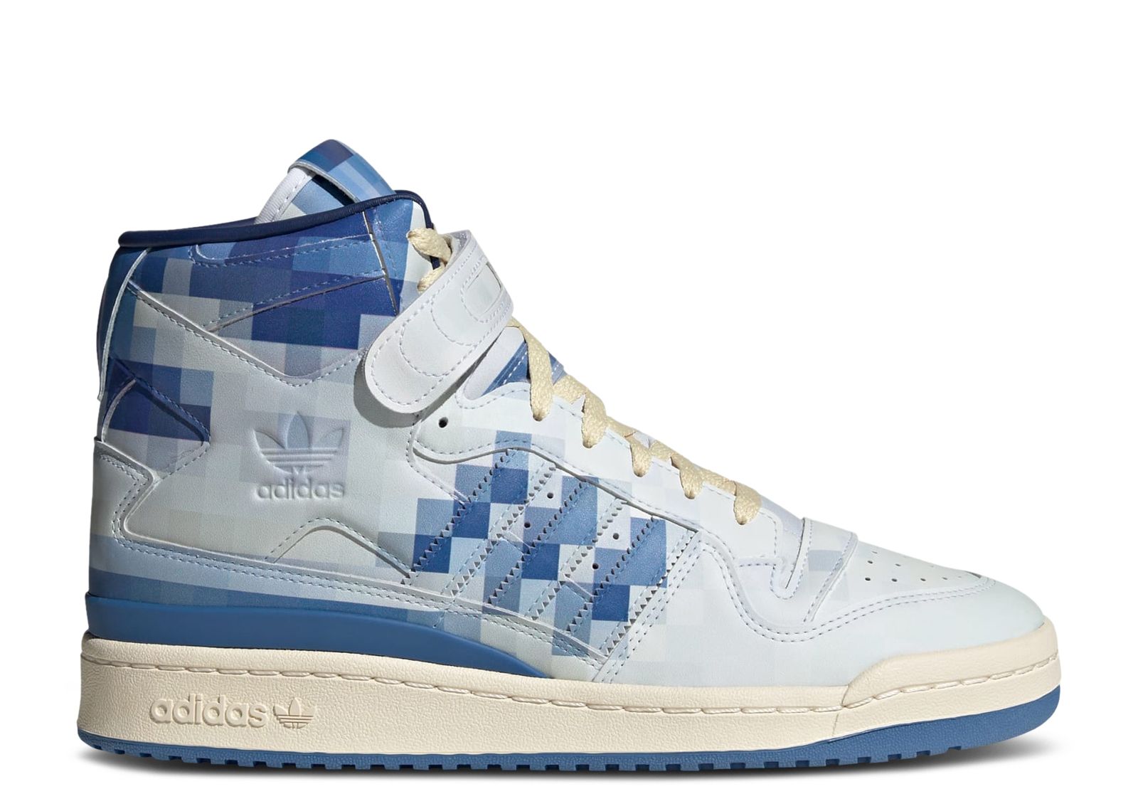Forum 84 High 'Closer Look' - Adidas - ID7440 - off white/trace royal ...