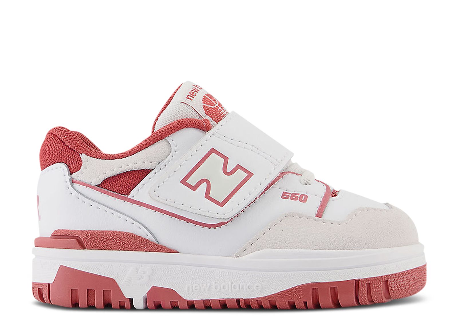 New Balance 550 Bungee Lace Top Strap Toddler 'White Astro Dust' - New ...