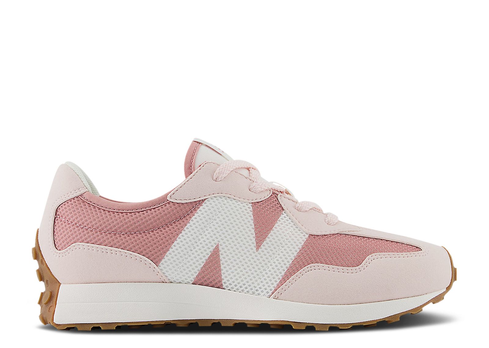 New Balance 327 Big Kid 'Pink Moon' - New Balance - GS327MG - pink moon ...