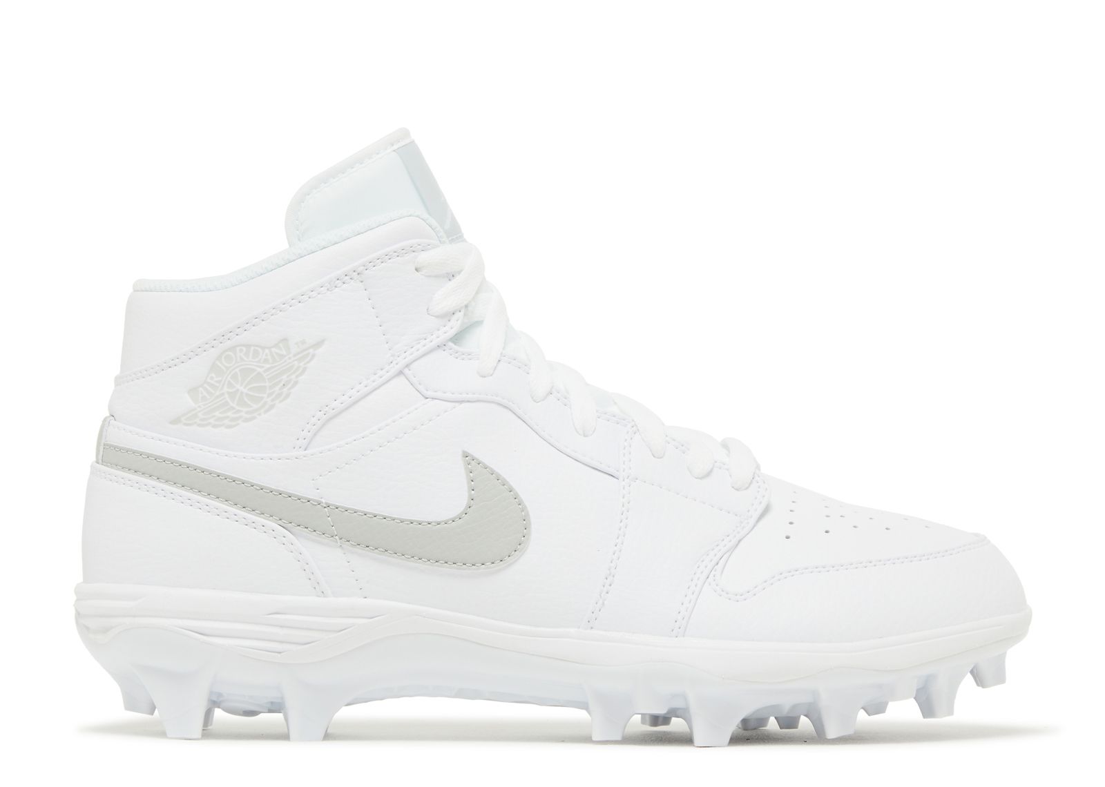 Jordan 1 Mid TD Cleat 'Grey Fog' - Air Jordan - FJ6805 101 - white/grey ...