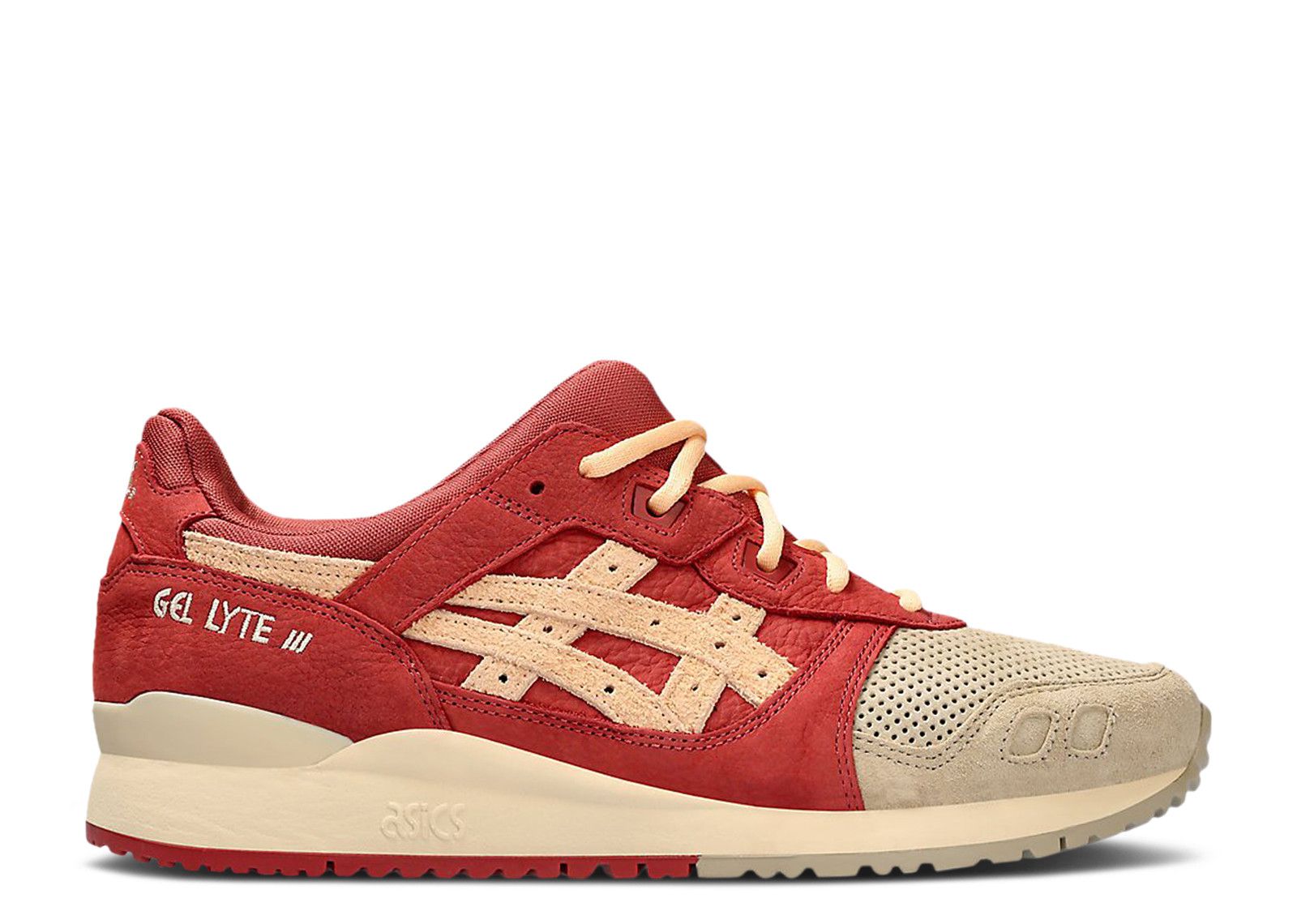 Gel Lyte 3 OG 'Wood Crepe Burnt Red' - ASICS - 1203A345 201 - wood ...