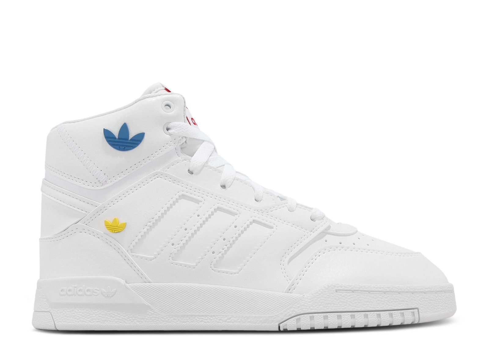 Drop Step J 'White Yellow Bright Blue' - Adidas - HP7793 - footwear ...