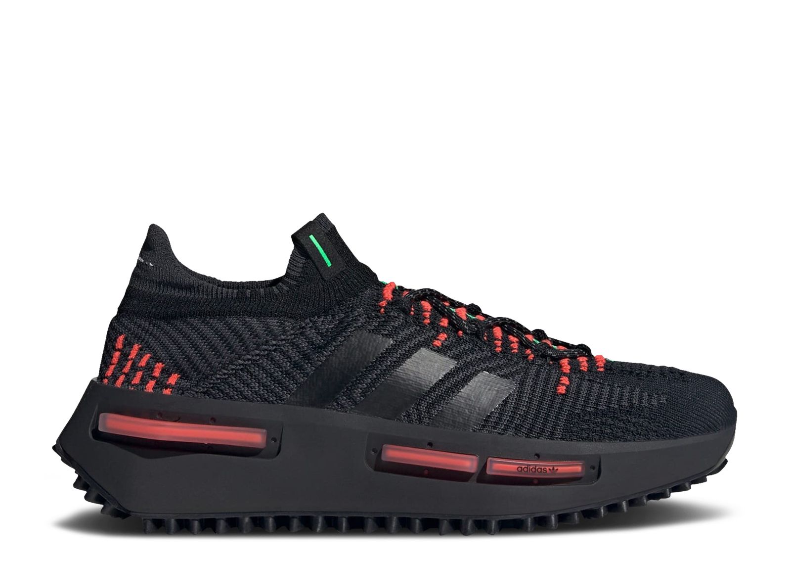 NMD_S1 'Black Orange Lime' - Adidas - IE4588 - core black/carbon/flash ...