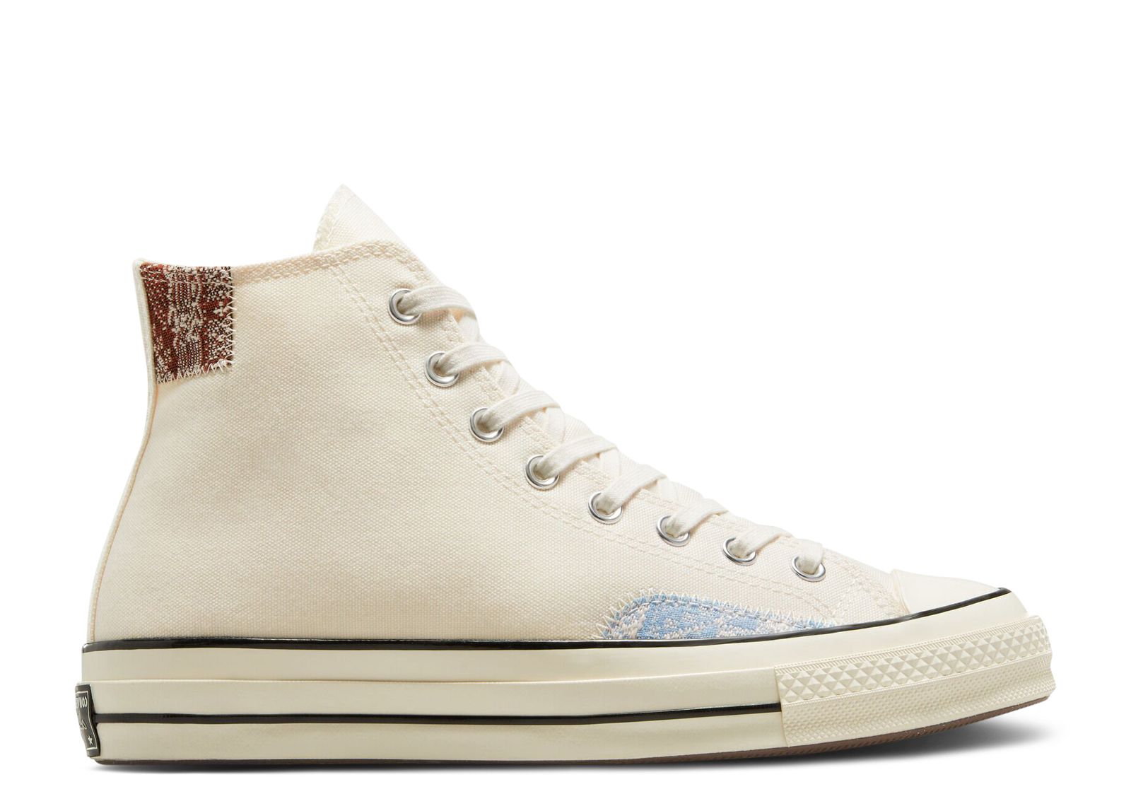 Chuck 70 High 'Crafted Ollie Patch Egret' - Converse - A04500C - egret/light blue/tawny owl ...