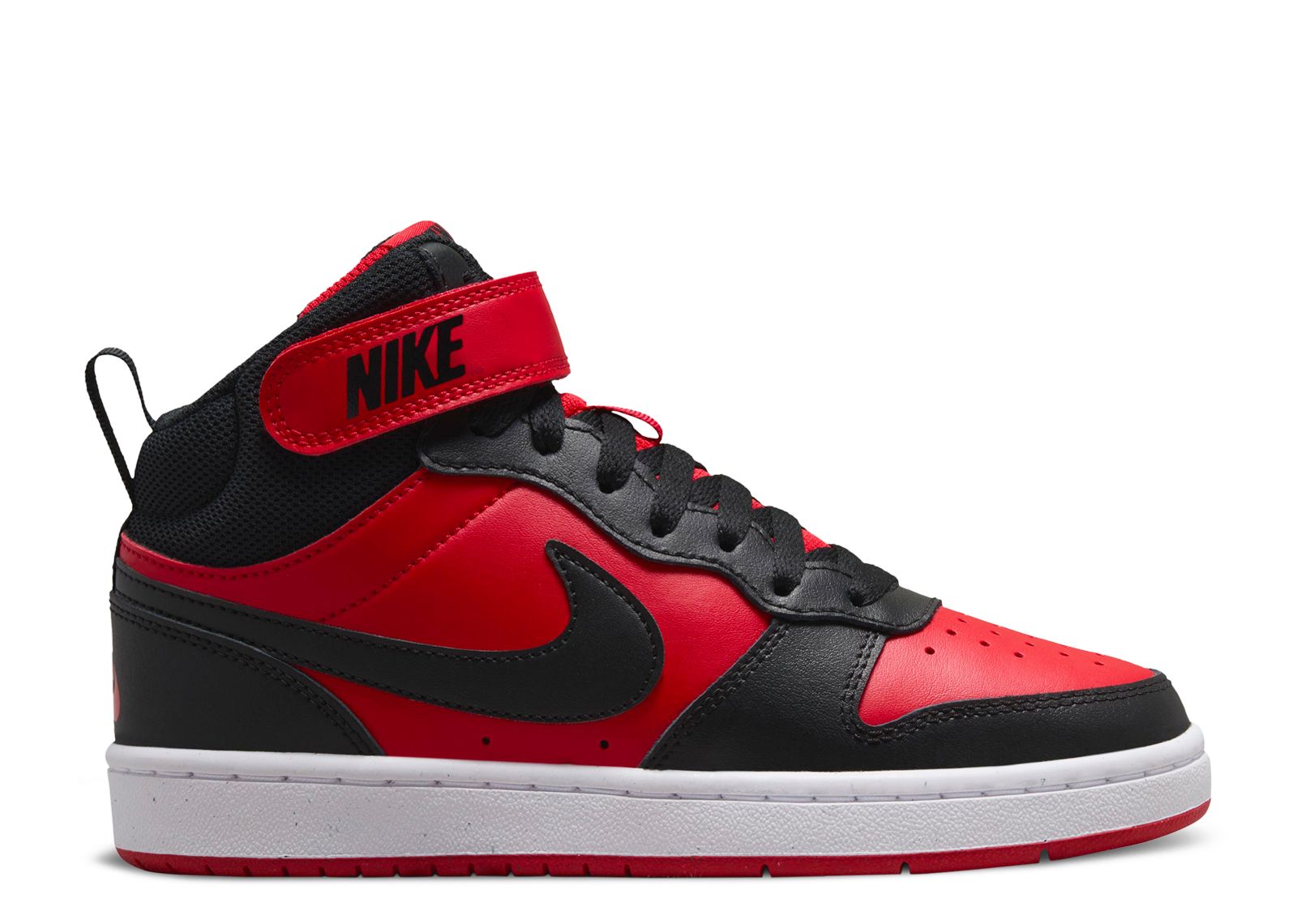 Court Borough Mid 2 GS 'Black University Red' - Nike - CD7782 602 ...